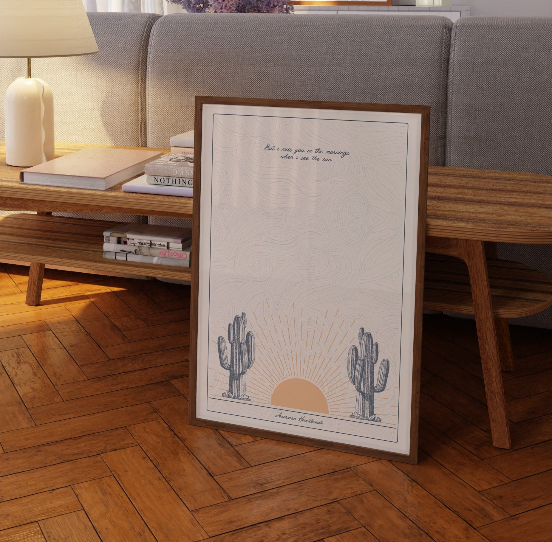 Zach Bryan Poster, Something in the Orange, Country Music, Minimalist ...