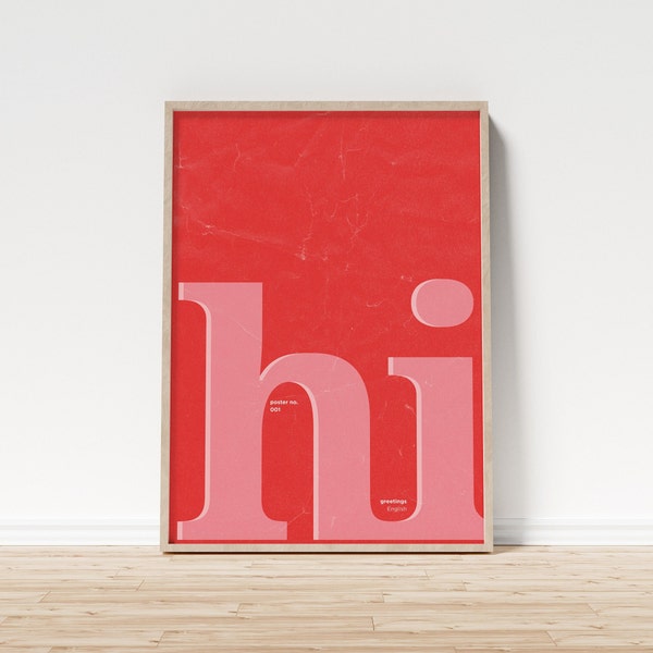 Typography Art Print - Etsy