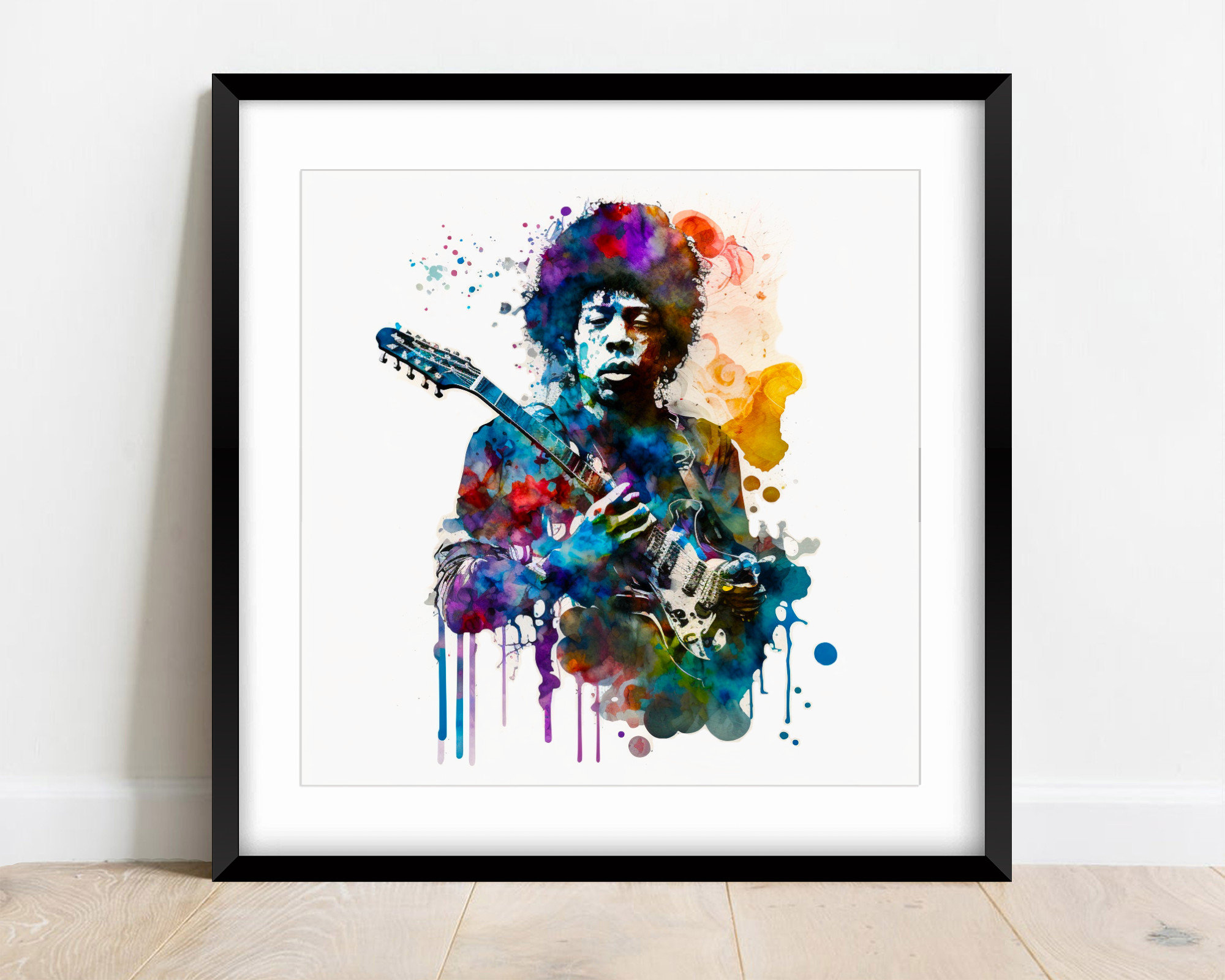 Jimi Hendrix Wall Art Poster Prints Digital Download Home - Etsy