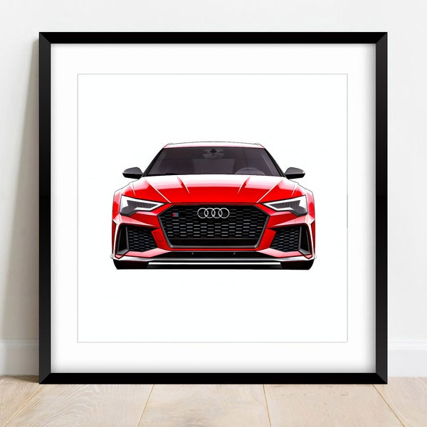 Audi Rs6 Posters - Etsy