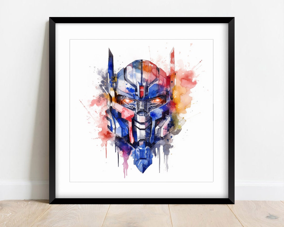 Optimus Prime Wall Art, Transformer Poster Prints, Digital Download ...