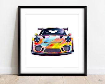 Mercedes Wall Art Mercedes 190e EVO II Poster Prints Digital - Etsy