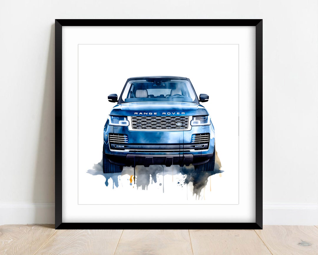 Range Rover Wall Art, Land Rover Poster Prints, Digital Download, Home ...