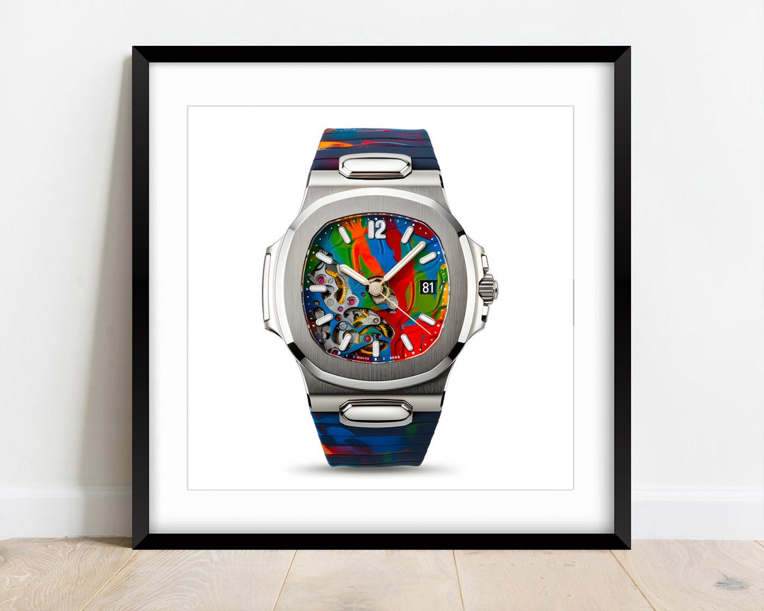 Watch Wall Art Watch Poster Print Art Patek Philippe Digital Downloads ...