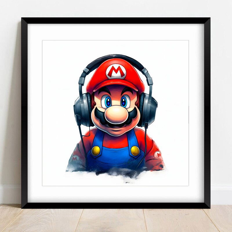 Super Mario Poster - Etsy