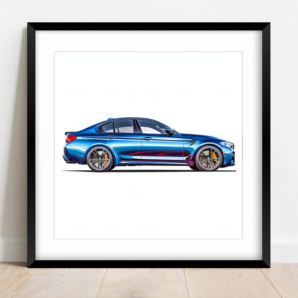 Bmw M5 Posters - Etsy UK