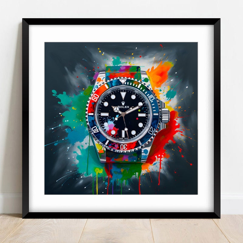 Rolex Wall Art - Etsy