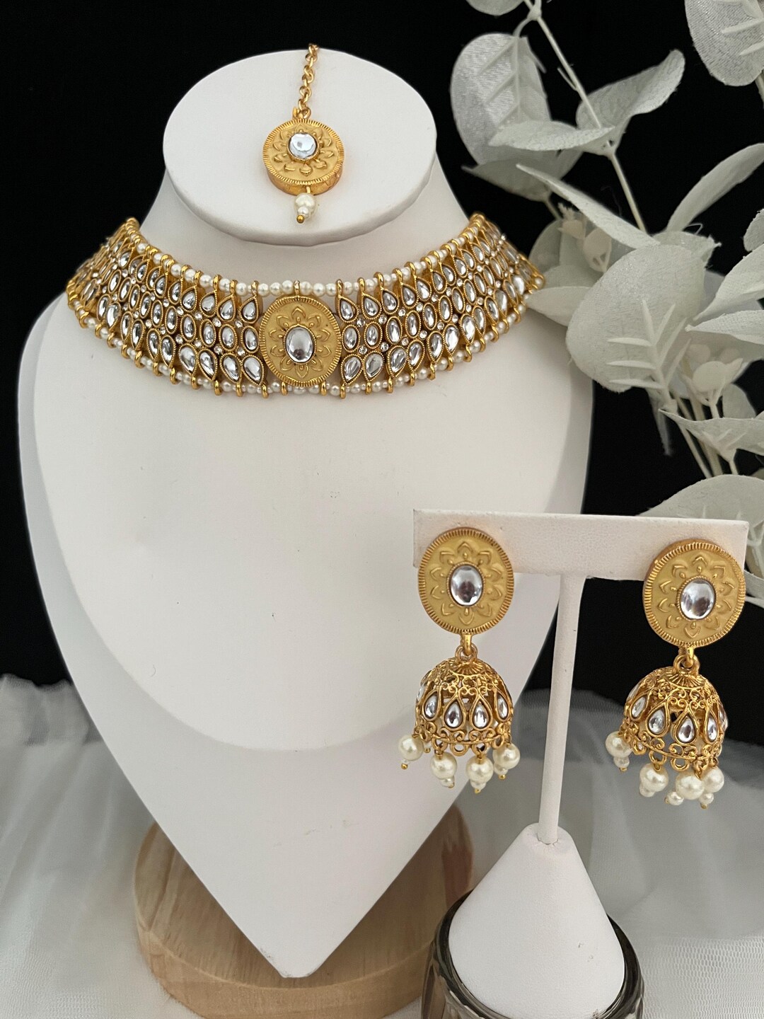 Indian Jewellery, Choker Necklace, Indian Bridal Sets, Pakistani ...