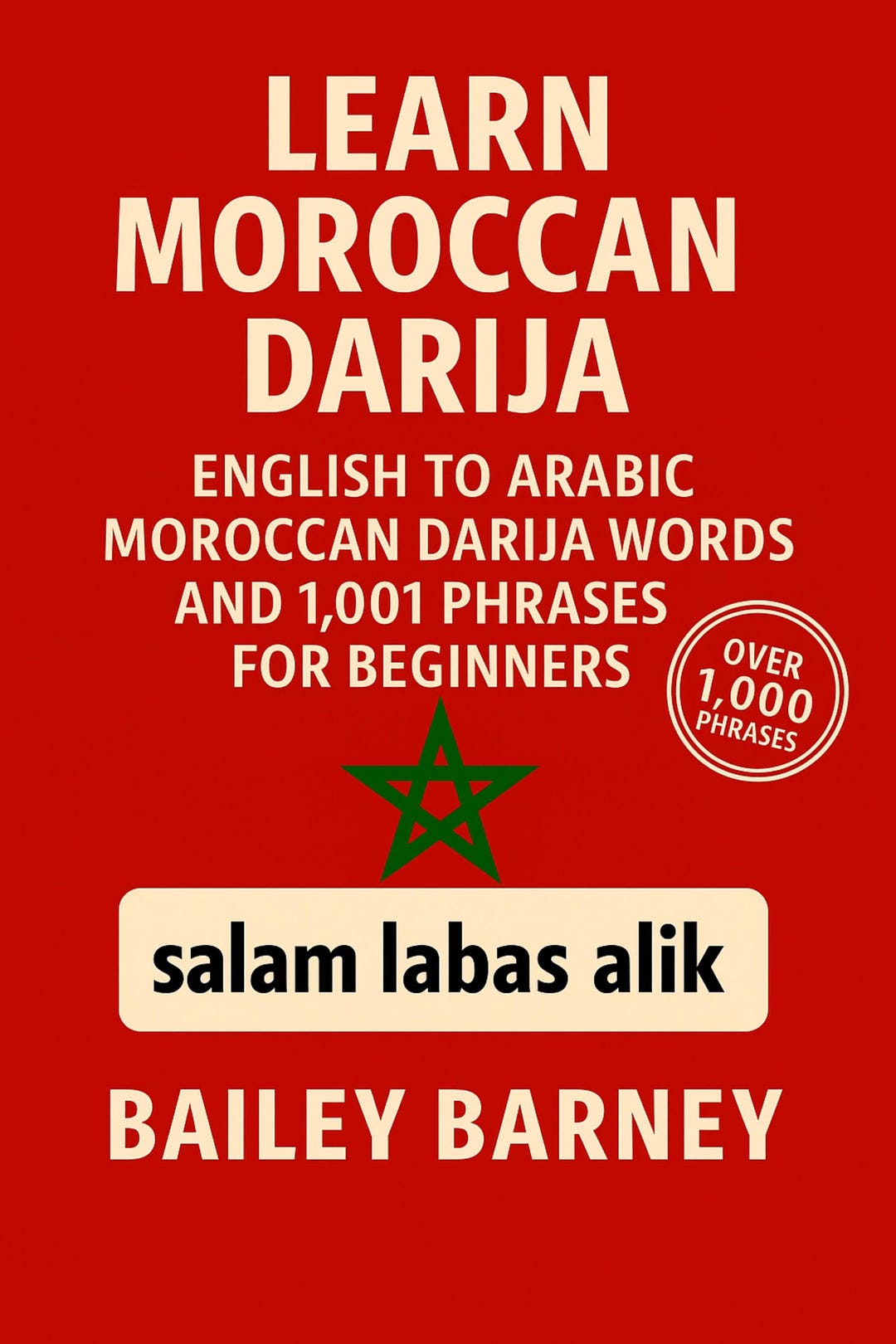 Learn Moroccan Darija: English to Arabic Moroccan Darija Words and ...