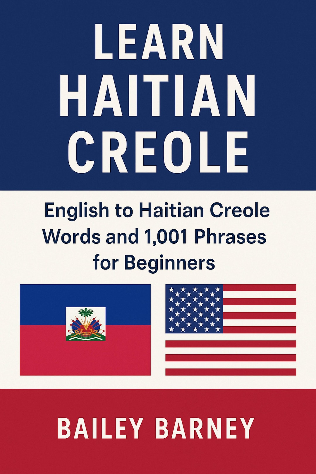 Learn Haitian Creole: English to Haitian Creole Words and 1,001 Phrases ...