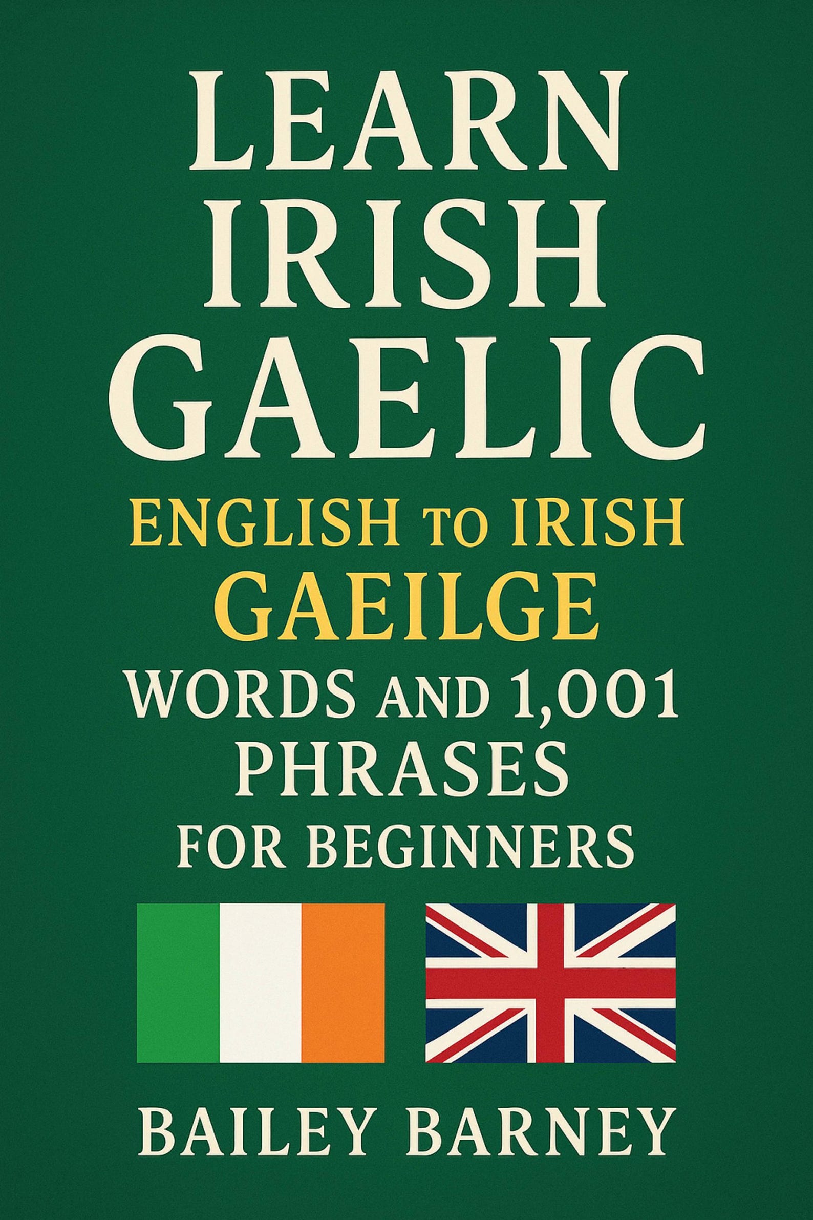 Learn Irish Gaelic: English to Irish Gaeilge Words and 1,001 Phrases ...