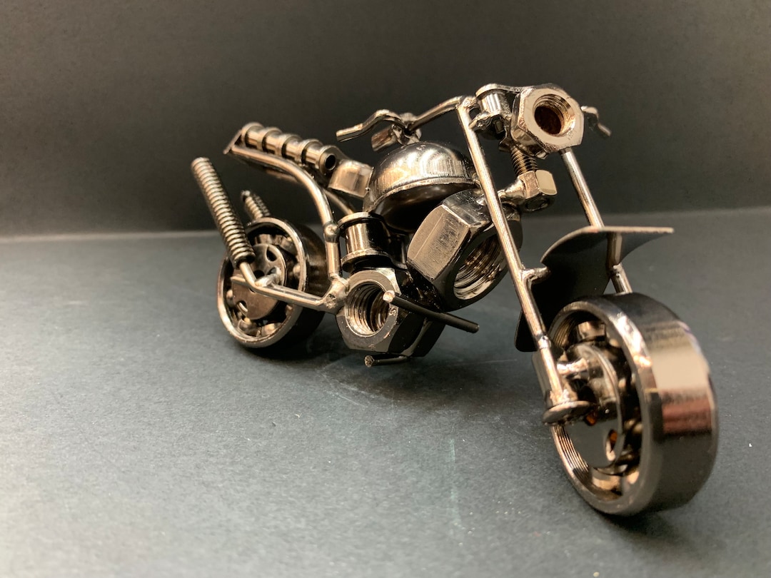 Handmade Metal Motorcycle - Etsy