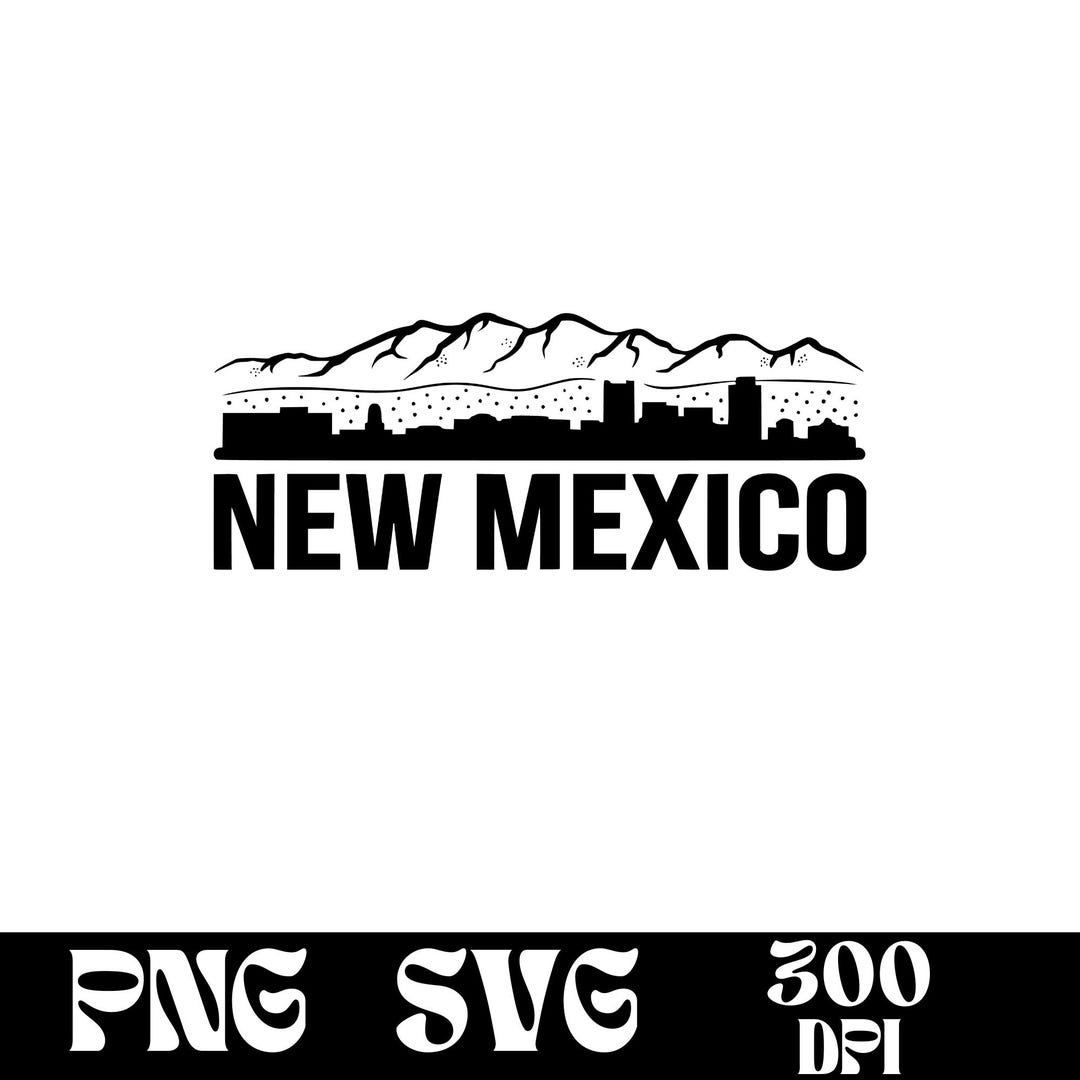 New Mexico SVG Design, New Mexico Logo, New Mexico Vector, New Mexico ...