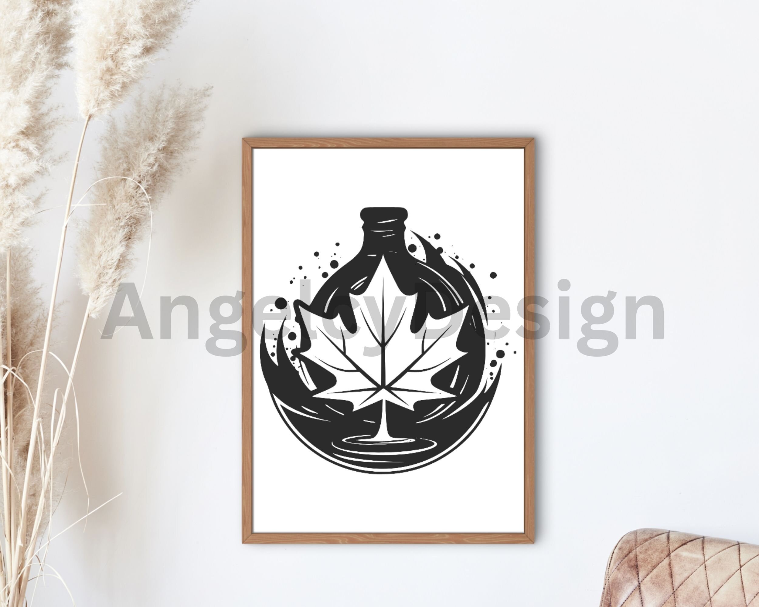 Maple Tree SVG Designs, Maple Logo, Maple Syrup Vector, Forest PNG ...