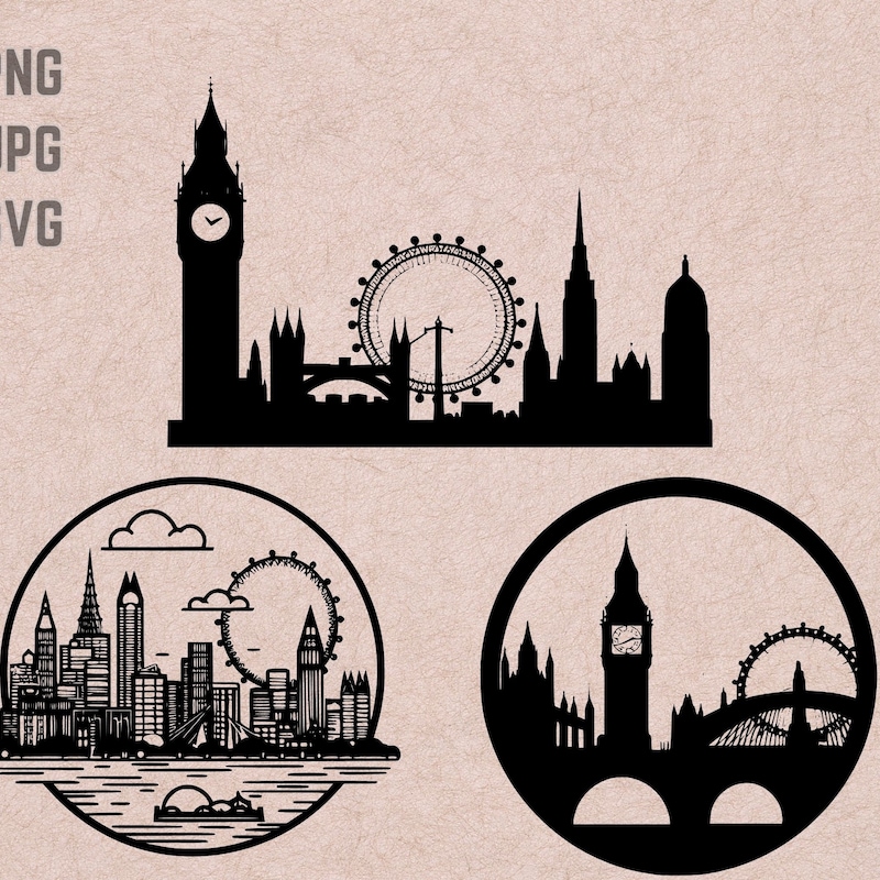 London Stencils - Etsy