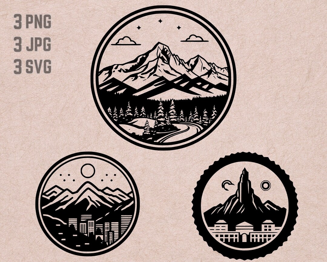 Colorado Springs Skyline SVG Designs, Colorado Logo, Colorado Springs ...