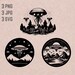 Alien Invasion SVG Designs, UFO Logo Vector, Alien Spaceship Png, Ufo ...