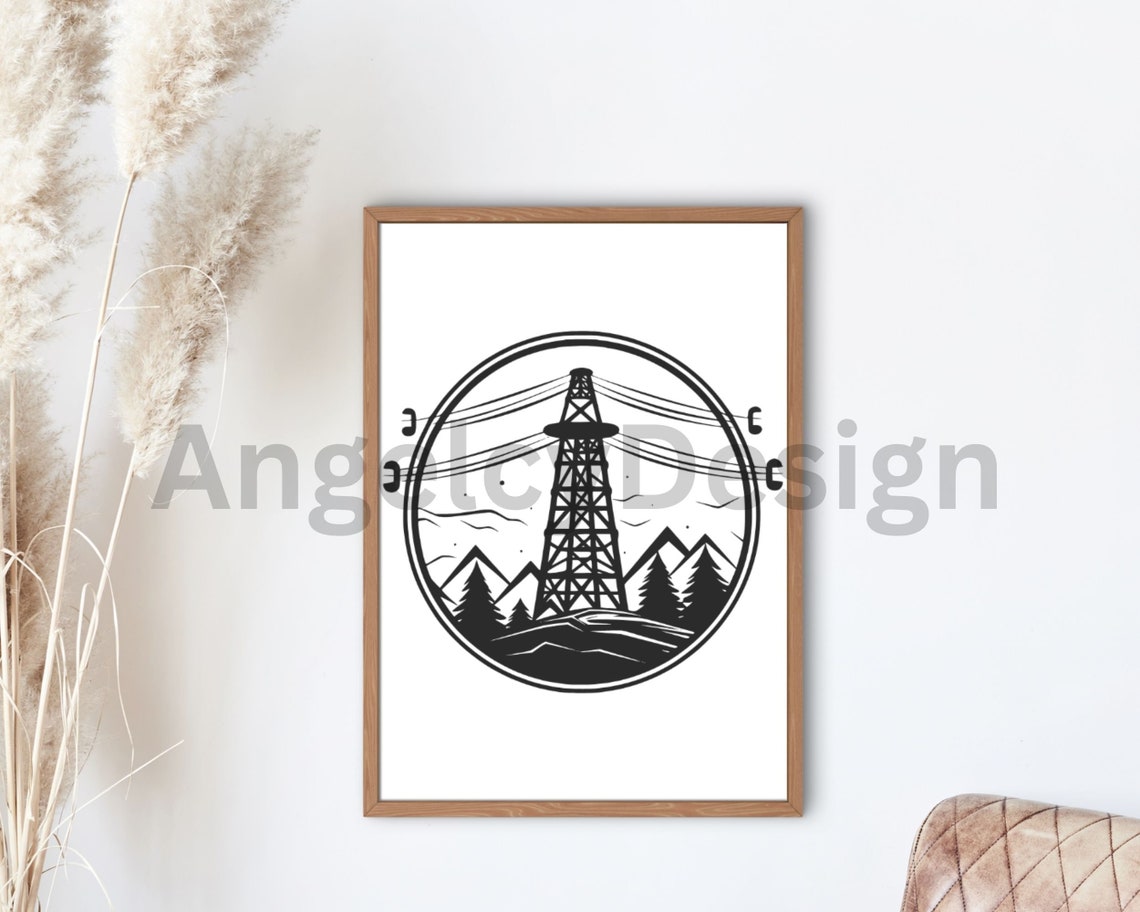 High Voltage SVG Designs, Power Liens Logo, Electricity Vector, Power ...