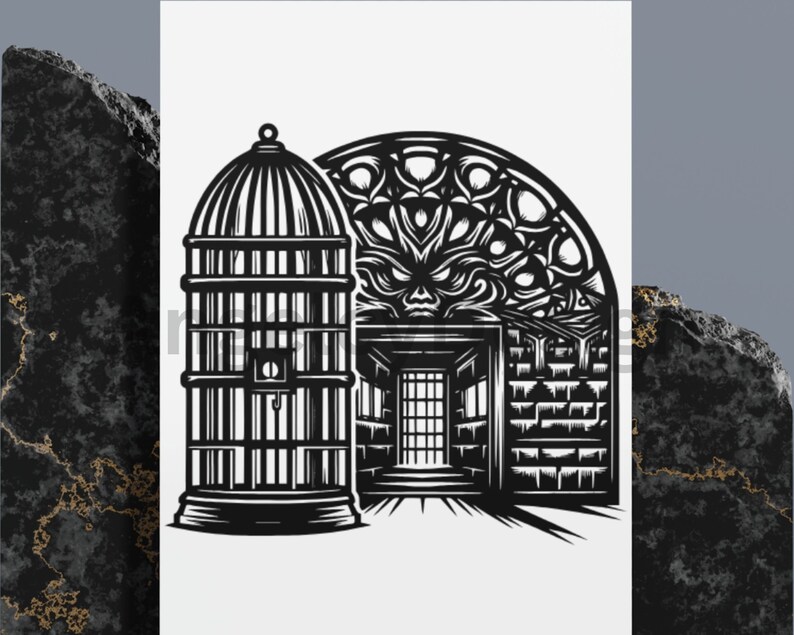 Prison Svg Designs, Jail Logo, Prison Cell PNG, Prison Bundle Clipart ...