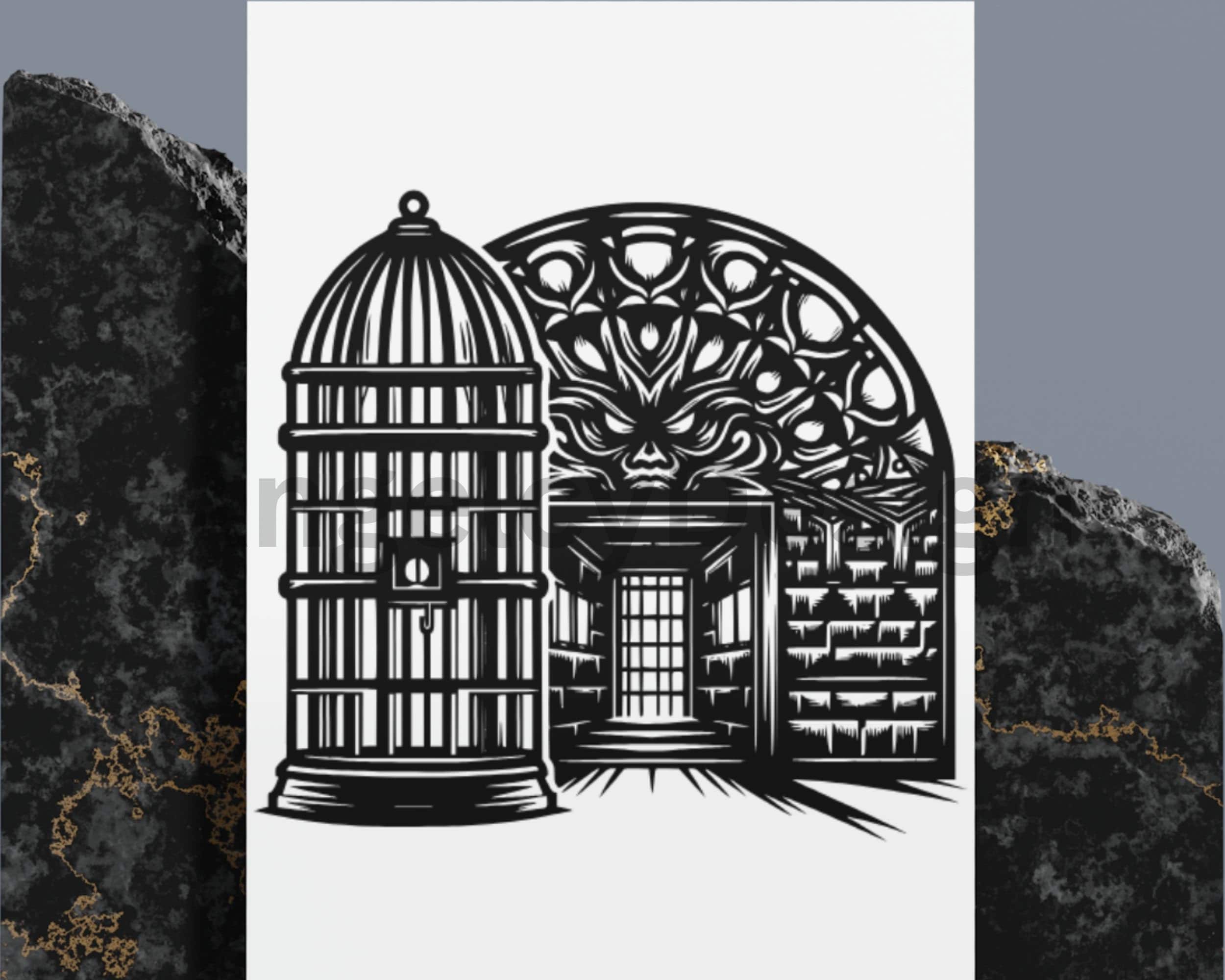 Prison Svg Designs, Jail Logo, Prison Cell PNG, Prison Bundle Clipart ...