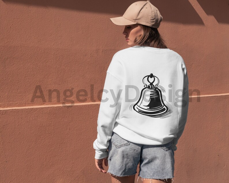 Bell SVG Designs, Bell Logo, Bell Tower Vector, Jingle Bells PNG, Bell ...