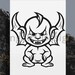 Cute Devil Baby SVG Designs, Devil Vector, Cute Baby PNG, Demon Baby ...