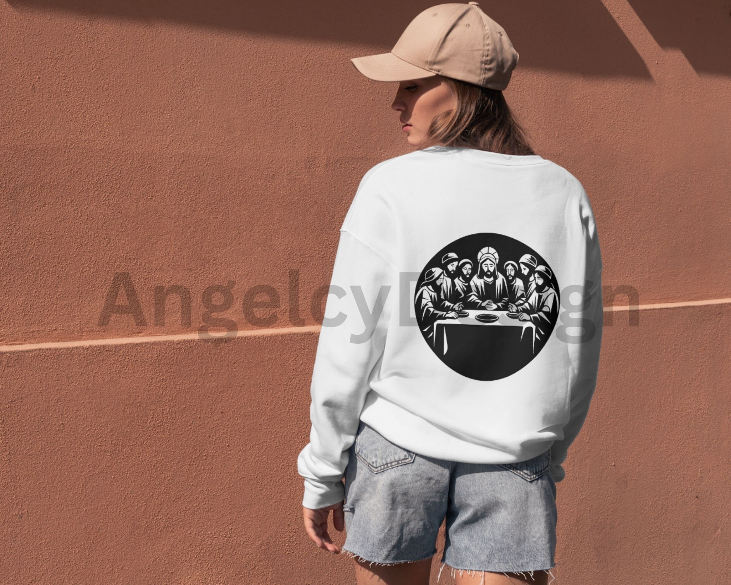 Last Supper SVG Designs, Jesus Logo, Christianity Vector, Christ PNG ...