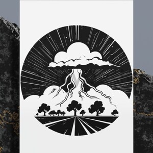 Lightning Bolt SVG Designs, Lightning Bolt Logo, Natural Disaster ...