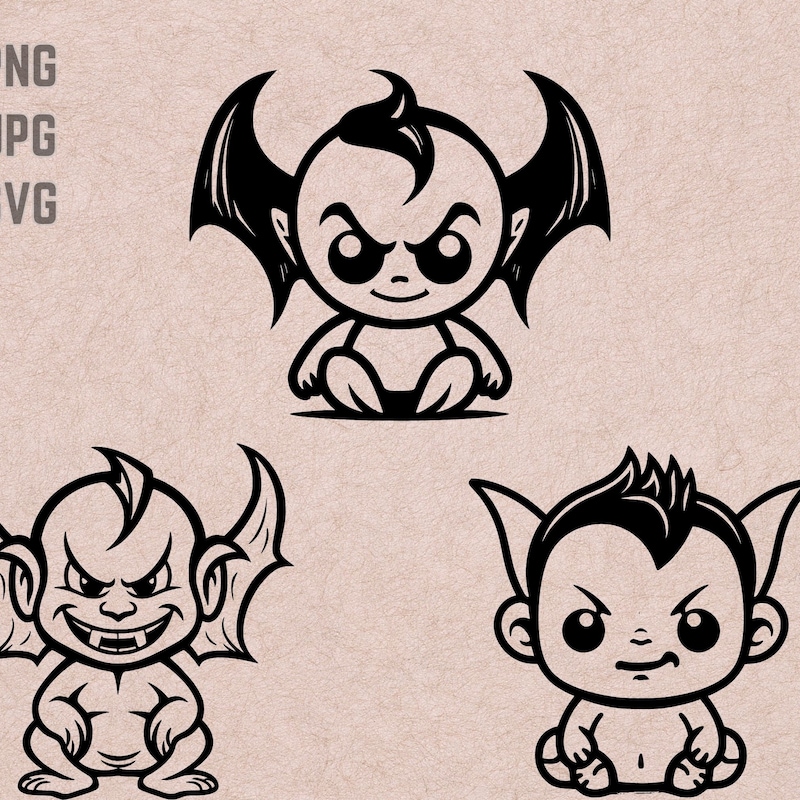 Devil Baby - Etsy