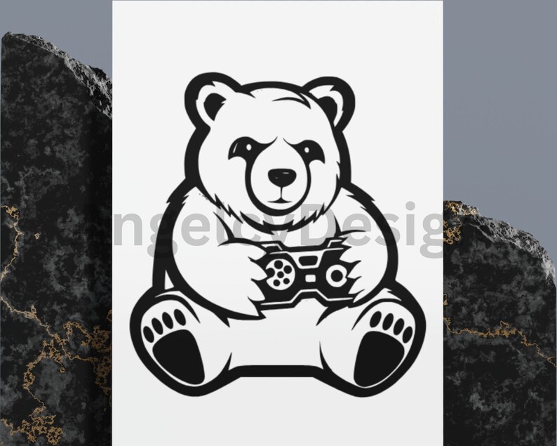 Gaming SVG Designs, Gamer Logo, Toucan Vector, Bear PNG, Gaming Animals ...