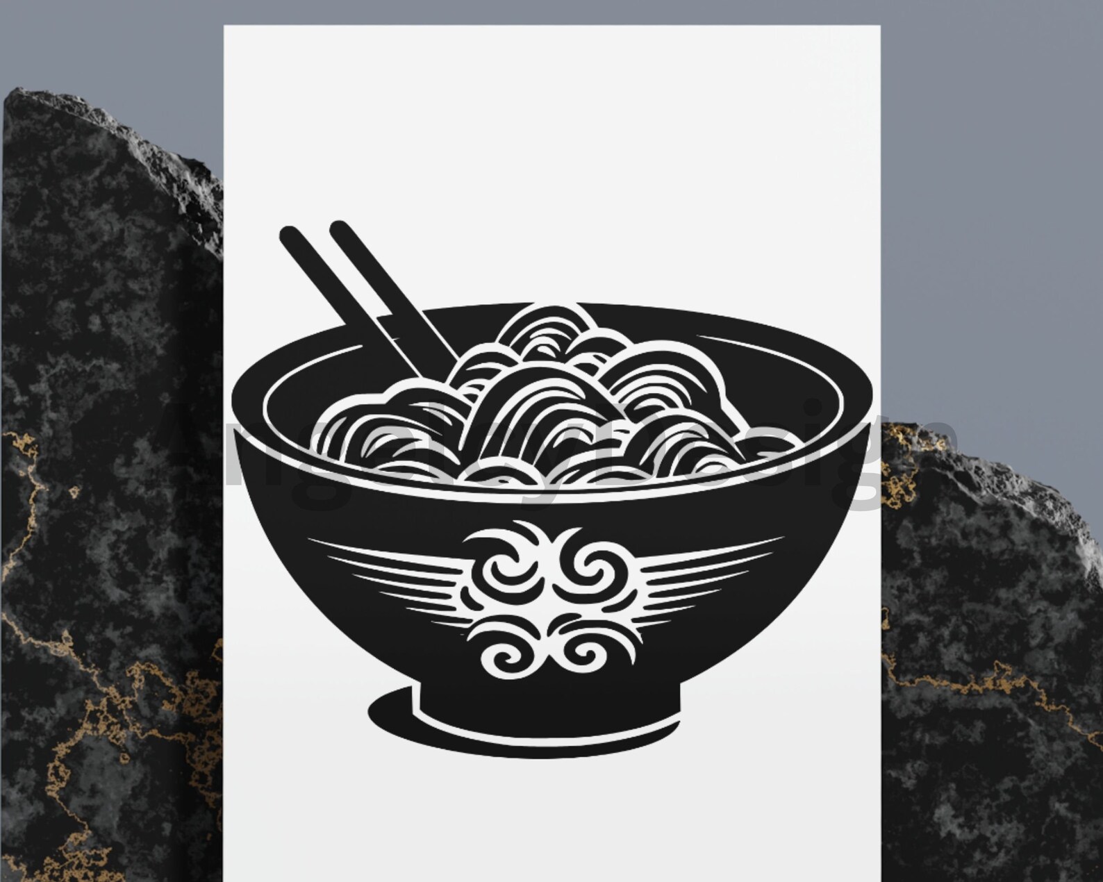 Ramen Svg Designs, Ramen Noodles Vector, Ramen Cat Png, Ramen Bowl ...