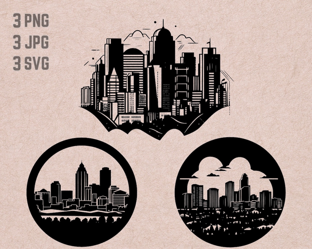 Denver Skyline SVG Designs, Denver Logo, Denver Skyline Vector, Skyline ...