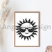 Sun Face SVG Designs, Sun Logo, Stars Vector, Space PNG, Sun Cartoon ...