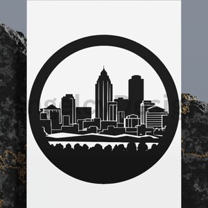 Denver Skyline SVG Designs, Denver Logo, Denver Skyline Vector, Skyline ...