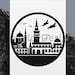 Copenhagen Skyline SVG Designs, Copenhagen Logo, Copenhagen Skyline ...