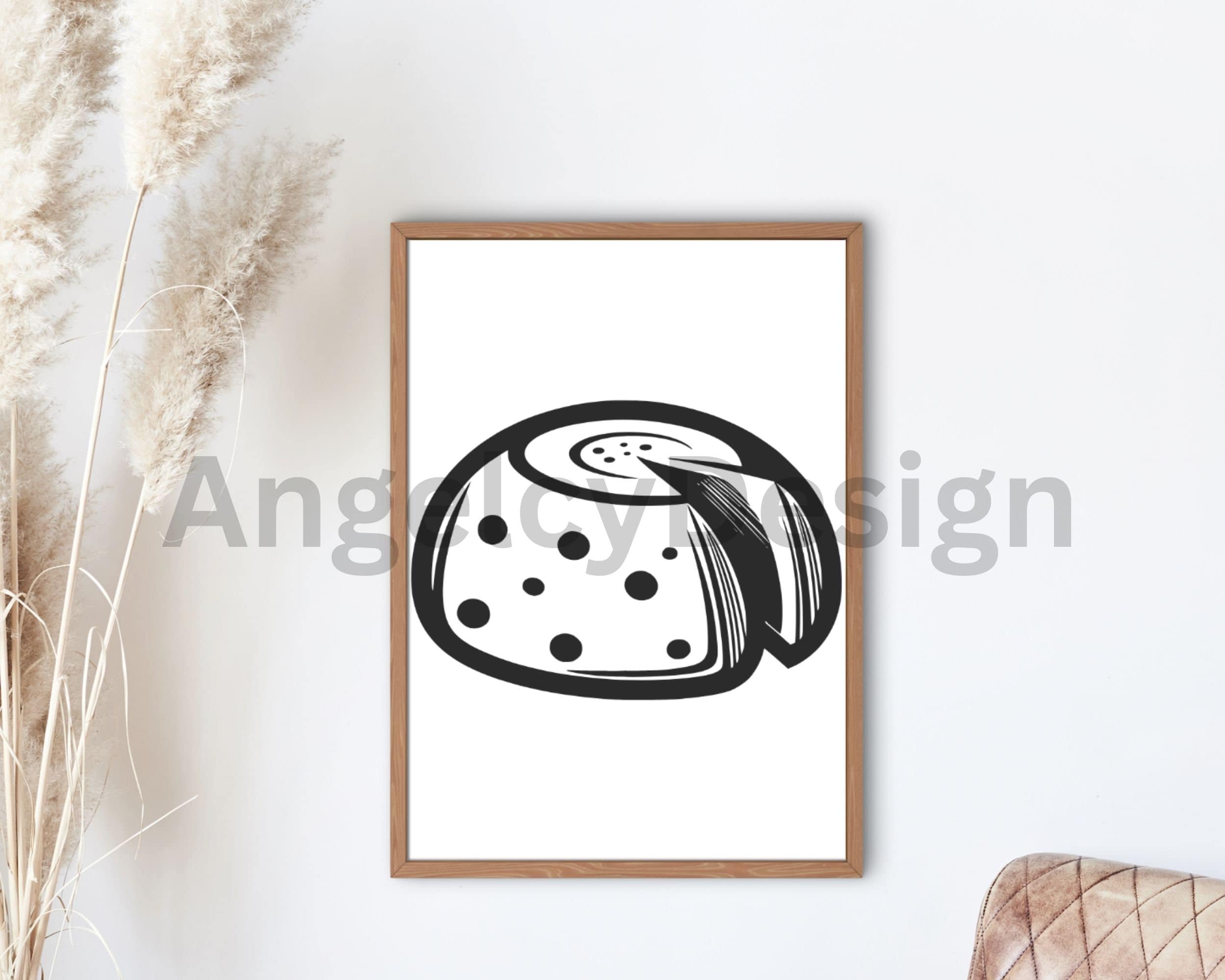 Cheese SVG Designs, Cheese Logo, Sliced Cheese Vector, Cheese With Mice ...