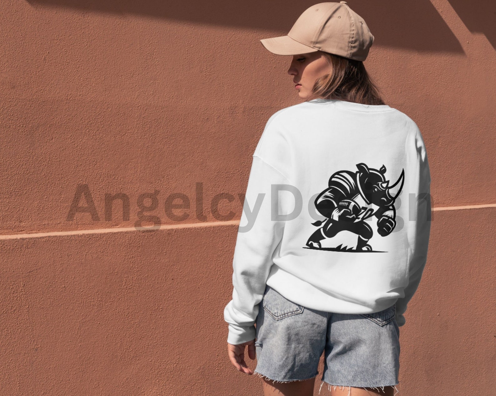 Animals Football Players SVG Designs, Football Mascot Logo, Bear Vector ...