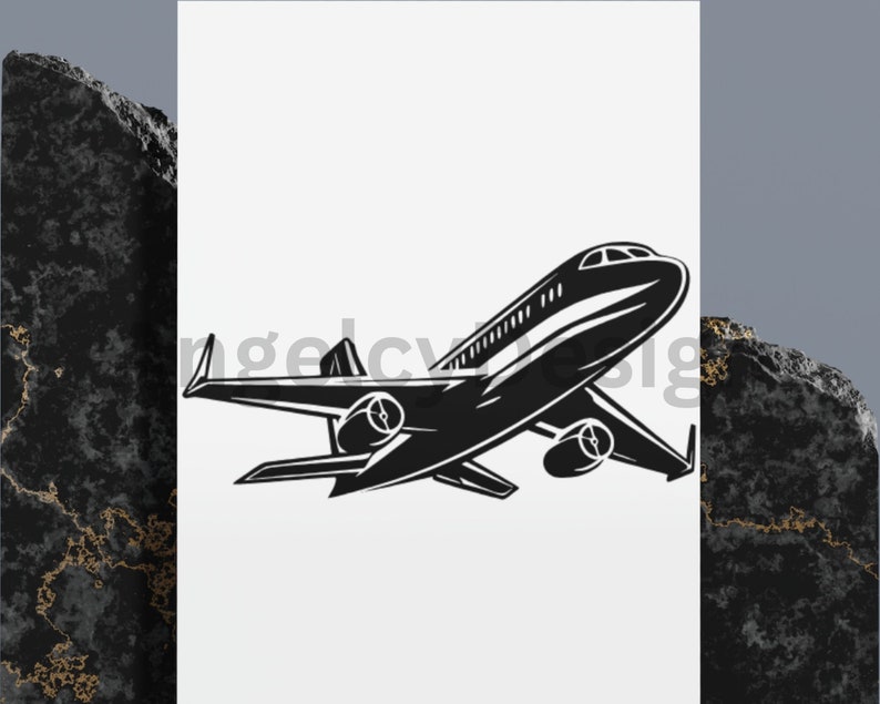Aircraft SVG Designs, Airplane Logo, Jet Vector, Fighter Jet PNG ...