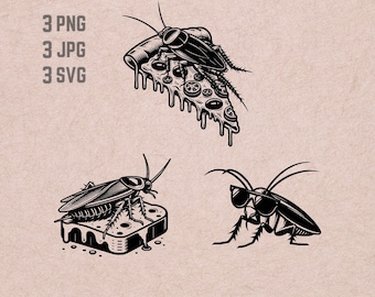 Cockroach Clipart, Cockroach Svg, Cockroach Png, Cockroach Silhouette ...