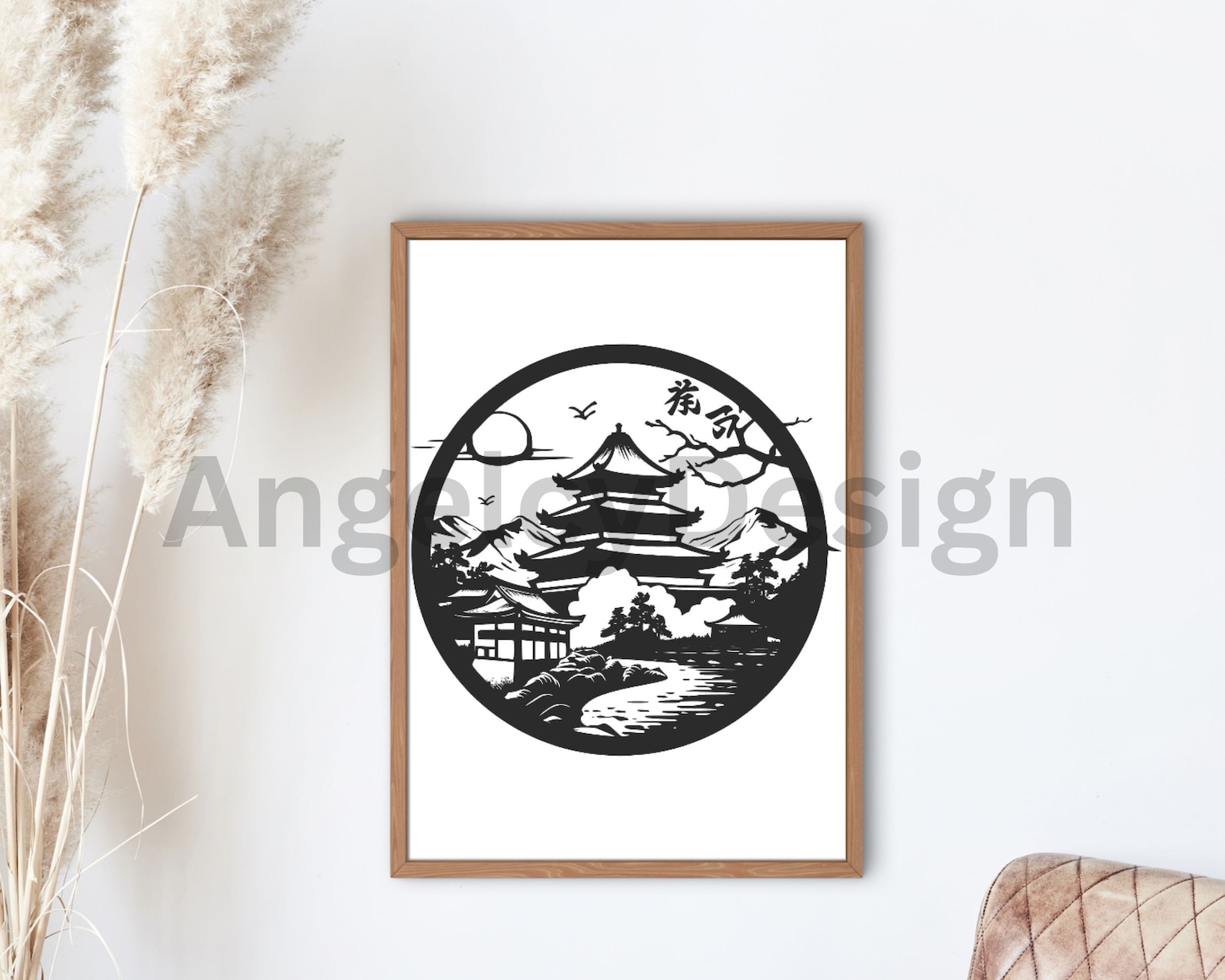 Japan SVG Designs, Japan Logo, Far East Vector, Japanese Temple PNG ...