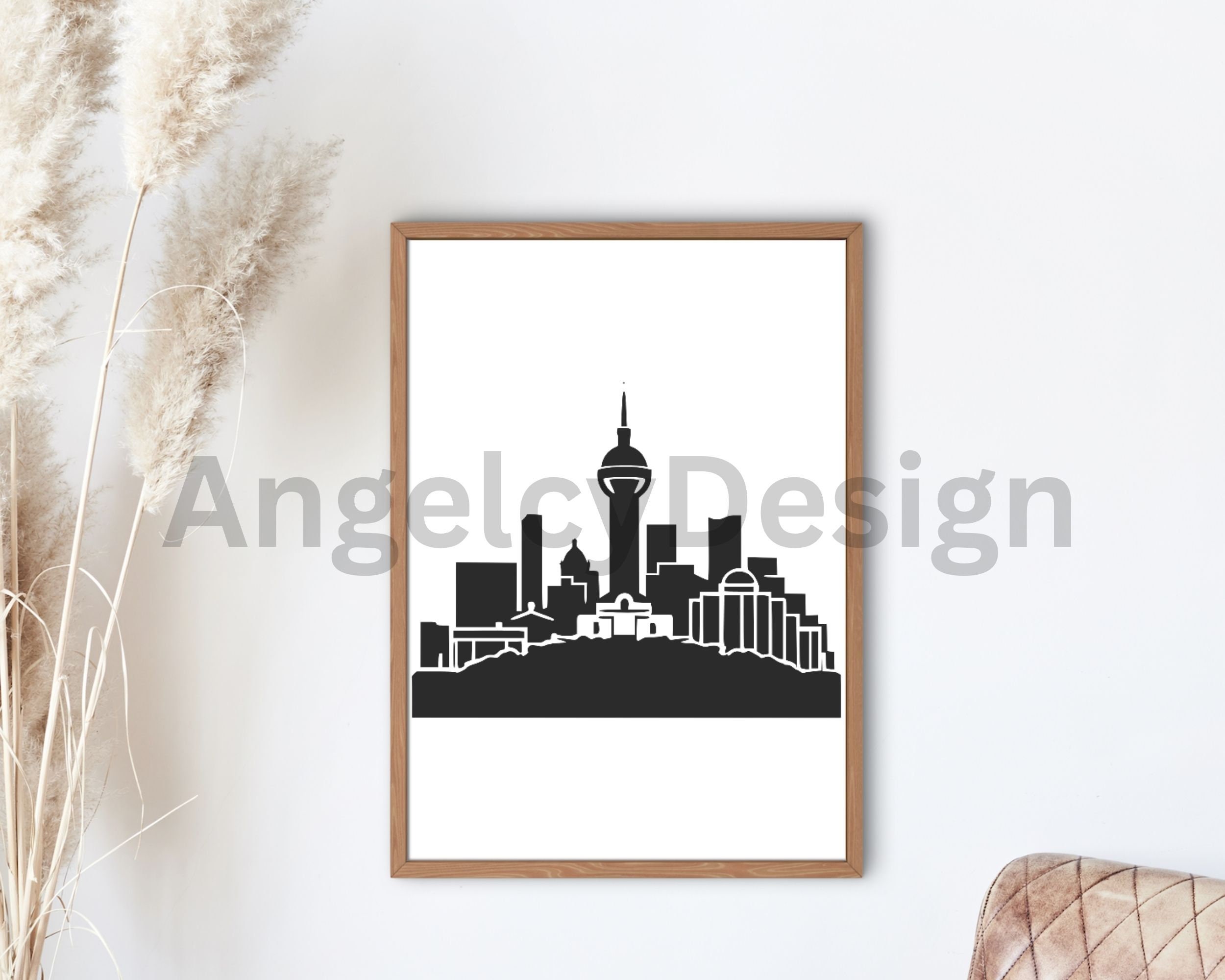 Atlanta Skyline SVG Designs, Atlanta Logo, Atlanta Skyline Vector ...