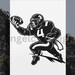 Animals Football Players SVG Designs, Football Mascot Logo, Bear Vector ...