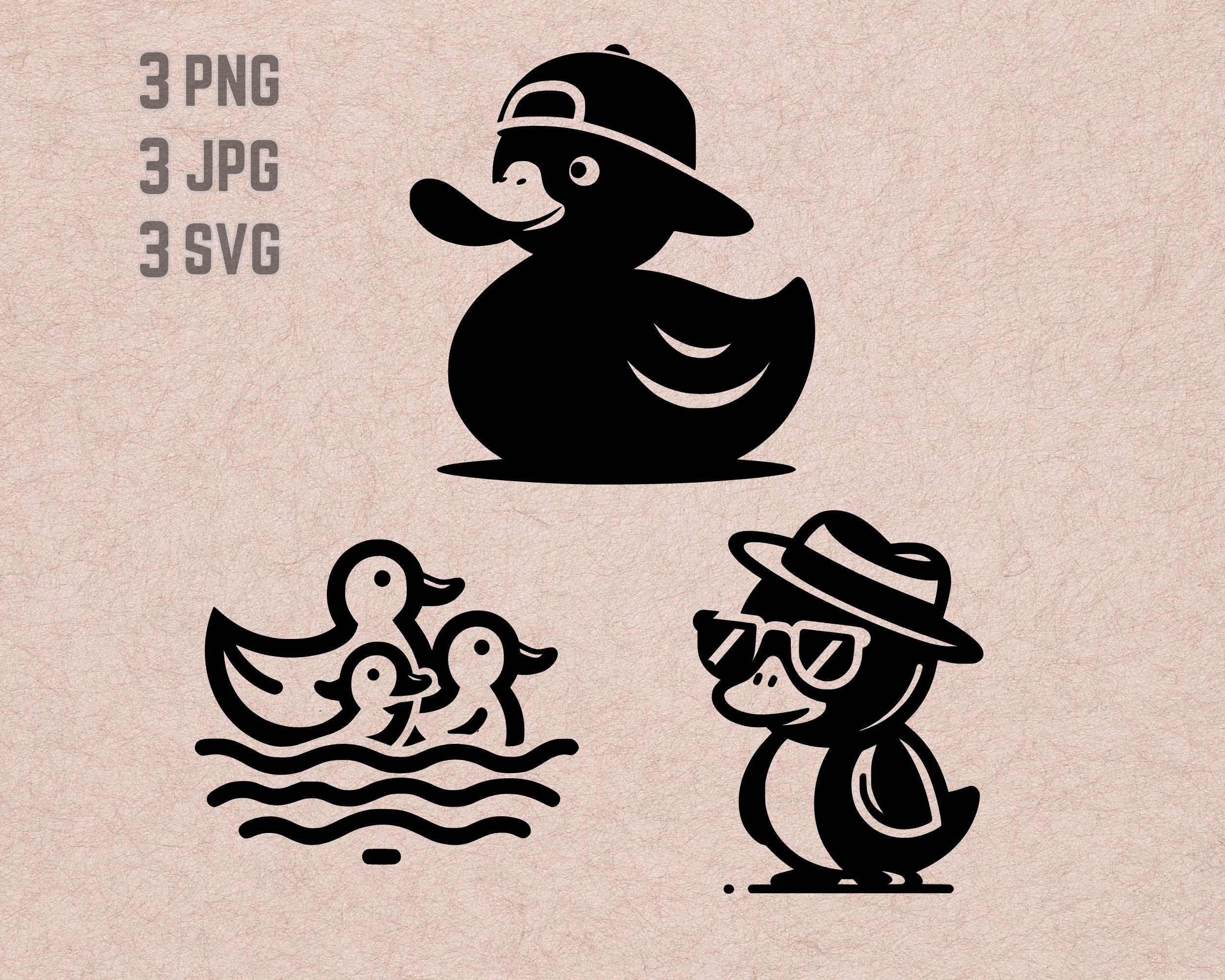 Duck Svg Designs, Duck Logo, Duck Hunting PNG, Ducks Bundle Clipart ...