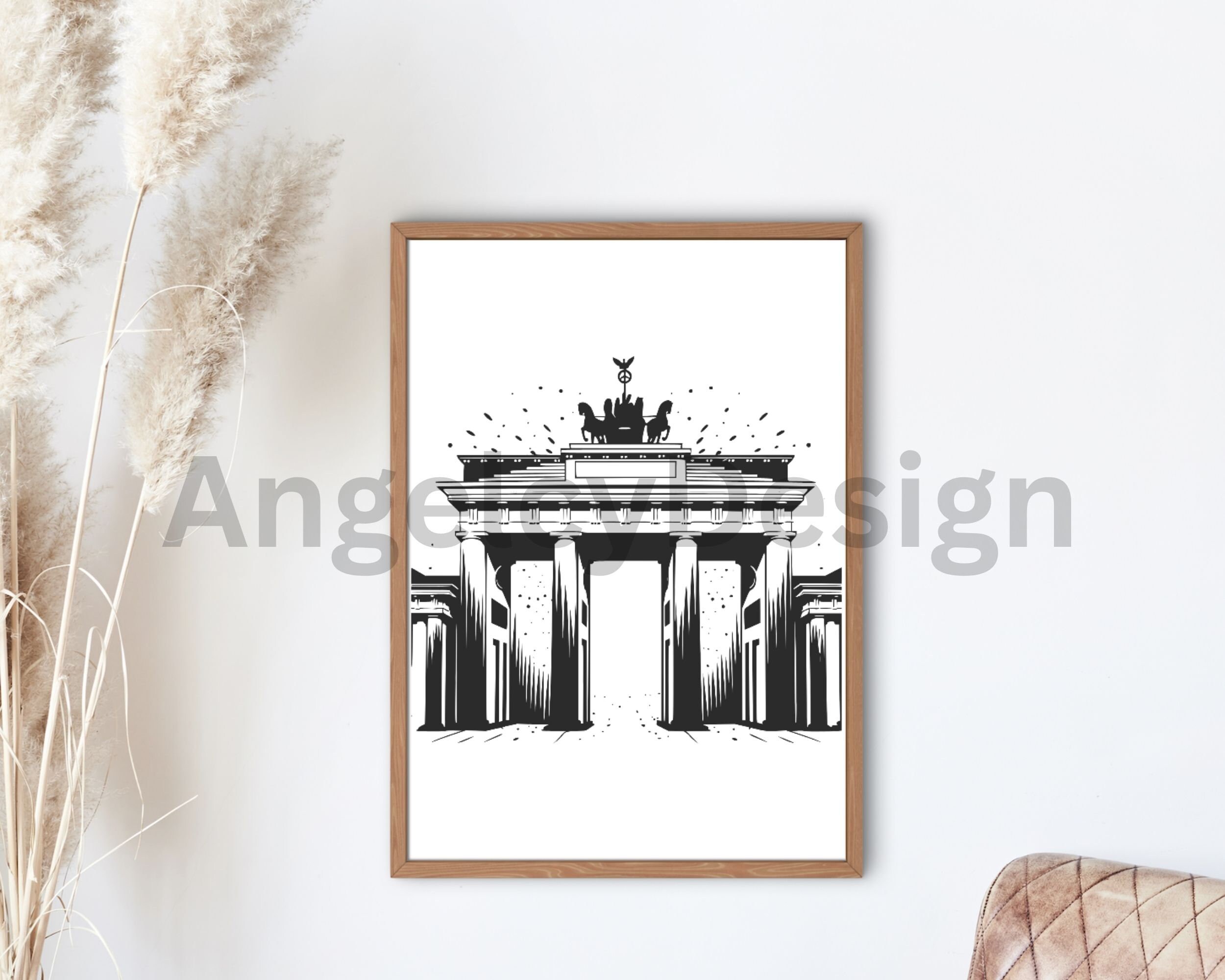 Germany SVG Designs, Germany Logo, Neuschwanstein Castle Vector ...