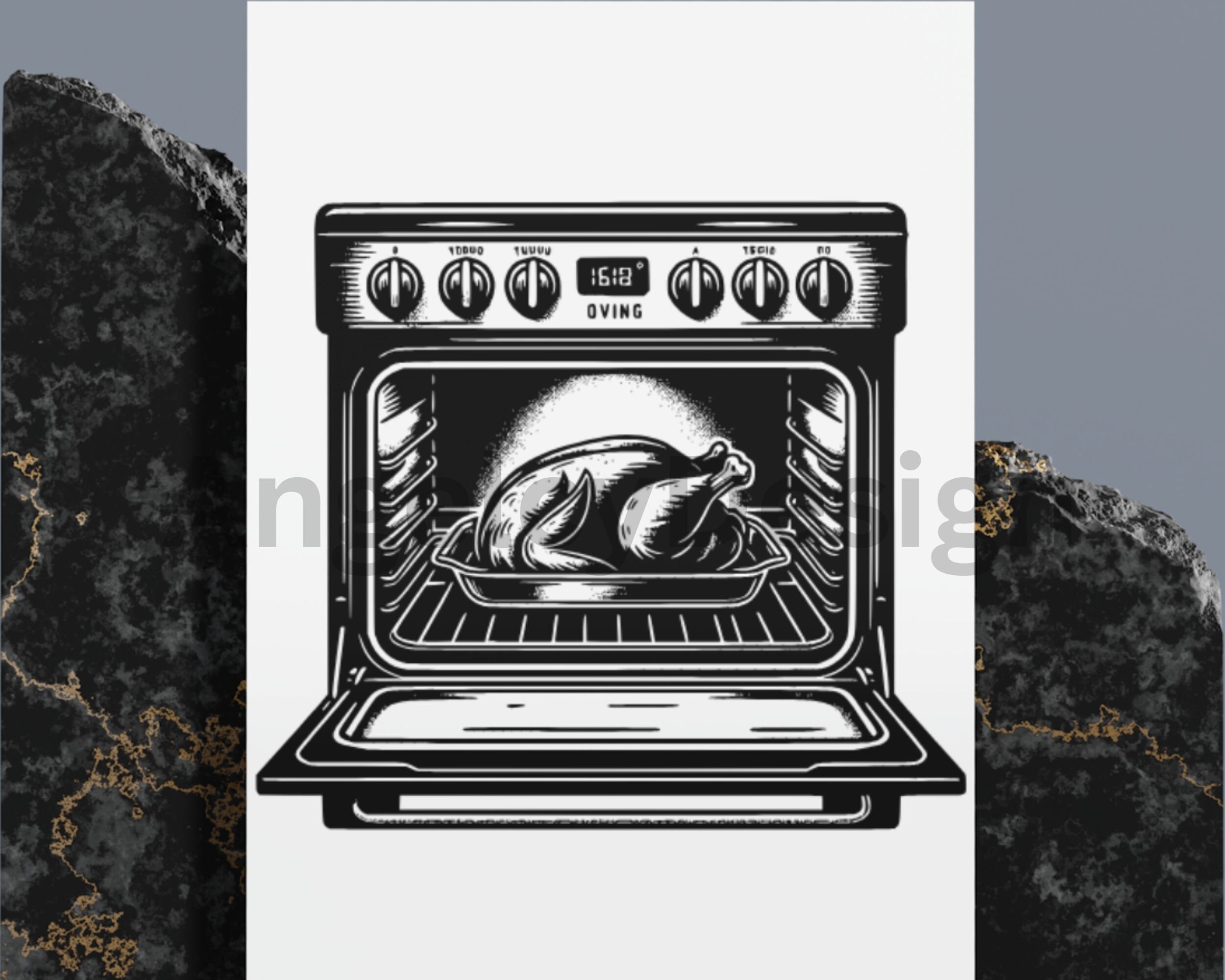 Fried Chicken SVG Designs, Fried Chicken Logo, Fast Food PNG, Grilled ...