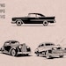 Vintage Classic Car SVG Designs, Classic Car, Retro Car Vector, Classic ...