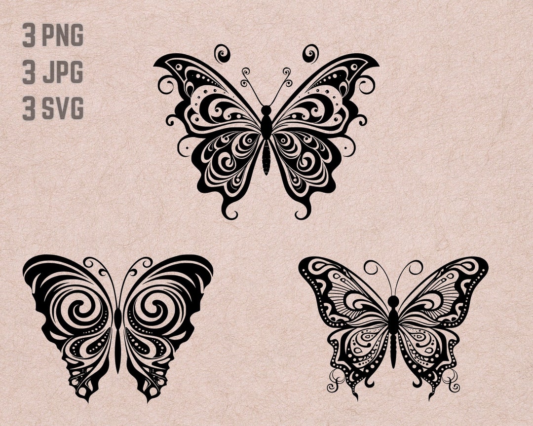 Psychedelic Butterfly SVG Designs, Butterfly Vector, Psychedelic PNG ...