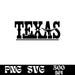 Texas SVG Design, Texas Logo, Texas Skyline Vector, Skyline PNG, Texas ...