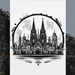 Germany SVG Designs, Germany Logo, Neuschwanstein Castle Vector ...
