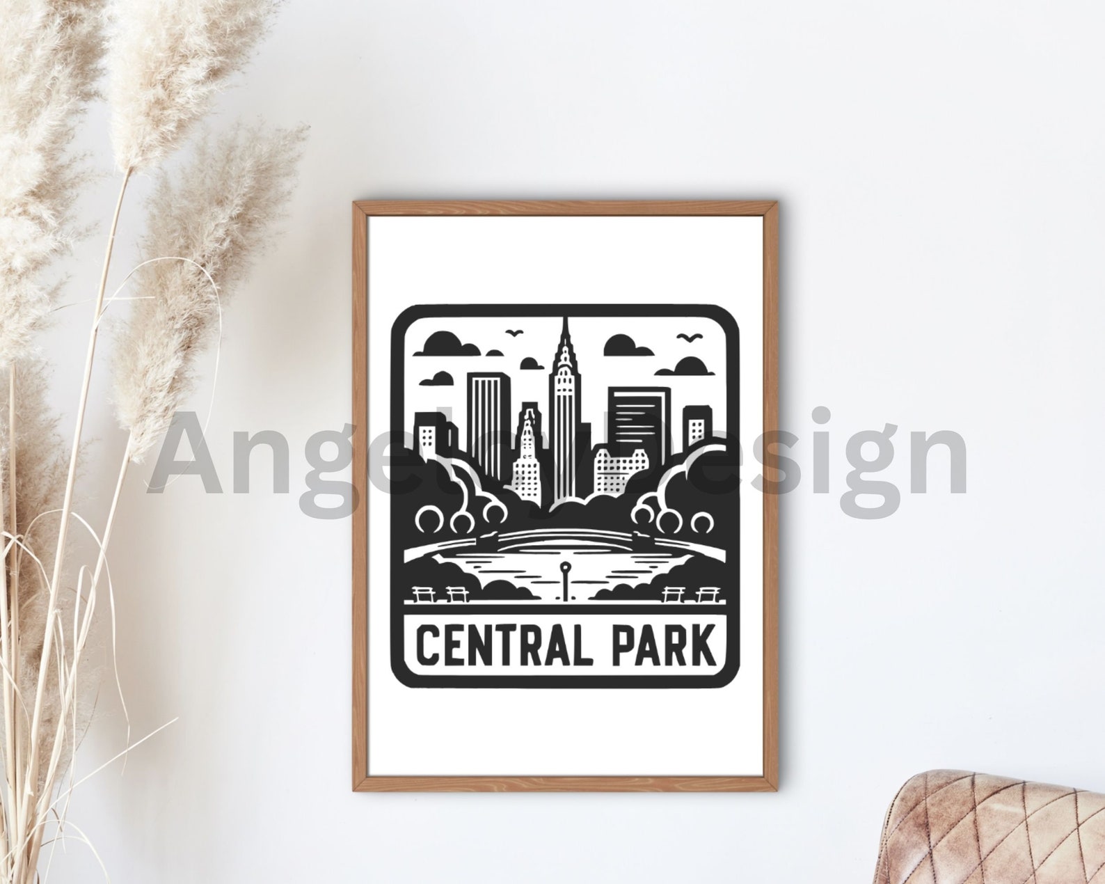 Central Park Svg Designs, Central Park Logo Vector, New York PNG ...